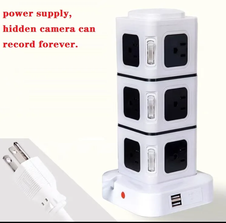 Wifi Power Strip Spy Camera 4K HD Hidden Spy Camera 128GB - Spy Camera ...