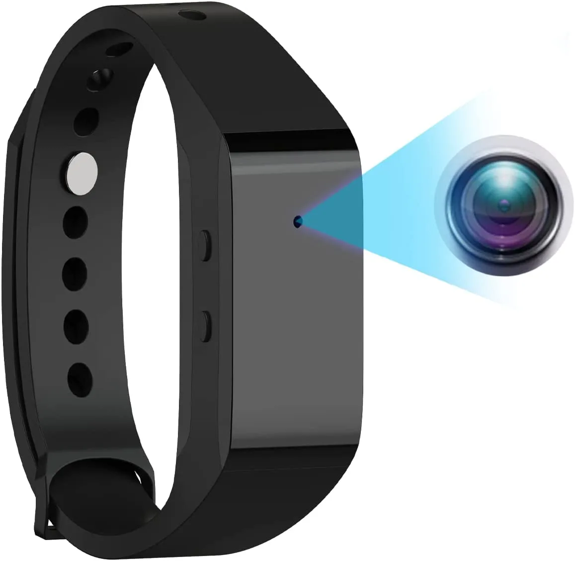 Wristband Spy Camera , Hidden Camera with HD 1080P,Nanny Cam with Image ...