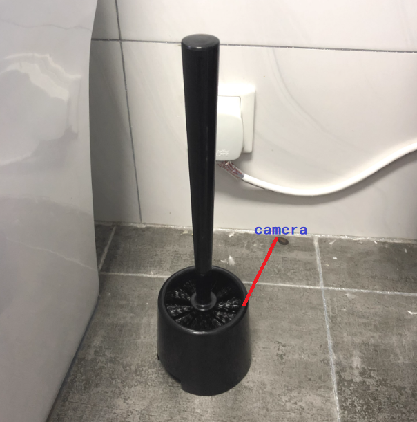 WIFI Hidden Camera 4K Toilet Brush Hidden Camera support 128GB - Spy ...