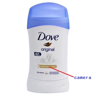 Dove Deodorant Stick Wifi Hidden Camera Bathroom Spy Camera DVR - Spy ...